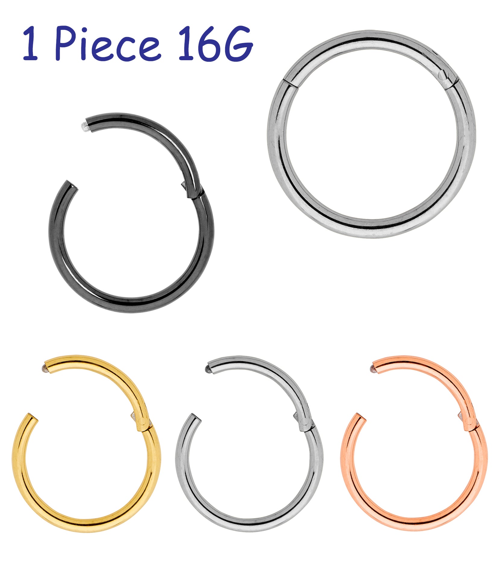 365 Sleepers | Hinged Segment Rings & Sleepers